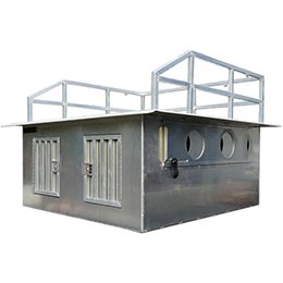 Hunting Dog Boxes | Aluminum, UTV & Custom Dog Boxes | Double U Hunting ...