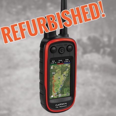 Garmin Alpha 100 Refurbished | GPS Dog Tracking Handheld | Double U ...