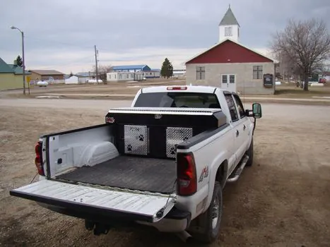 pickup dog box