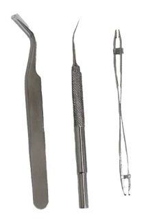 3 Piece Tweezer Kit